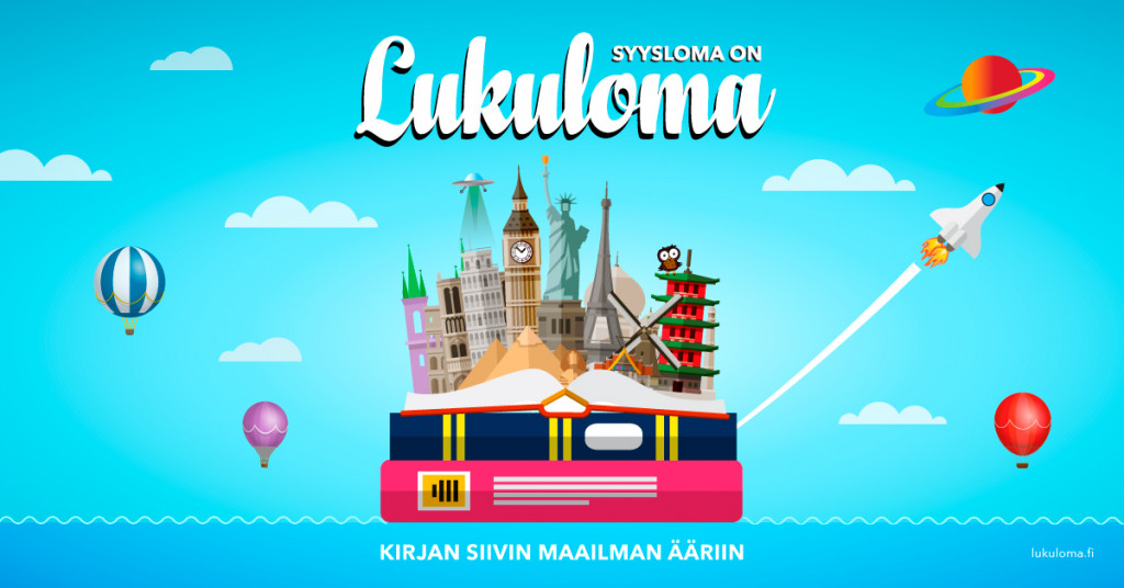 Syysloma on lukuloma – Suuntaa lukemiseen!