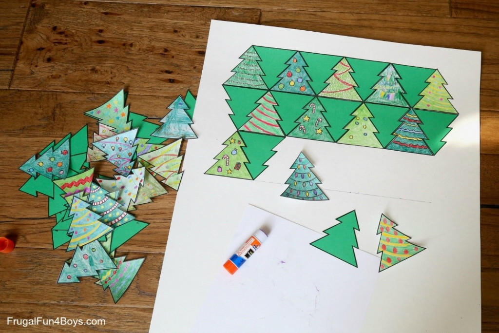 Christmas Tree Tessellation – Science Ed