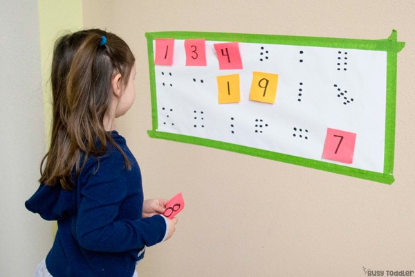 Post-It Number Match – Science Ed